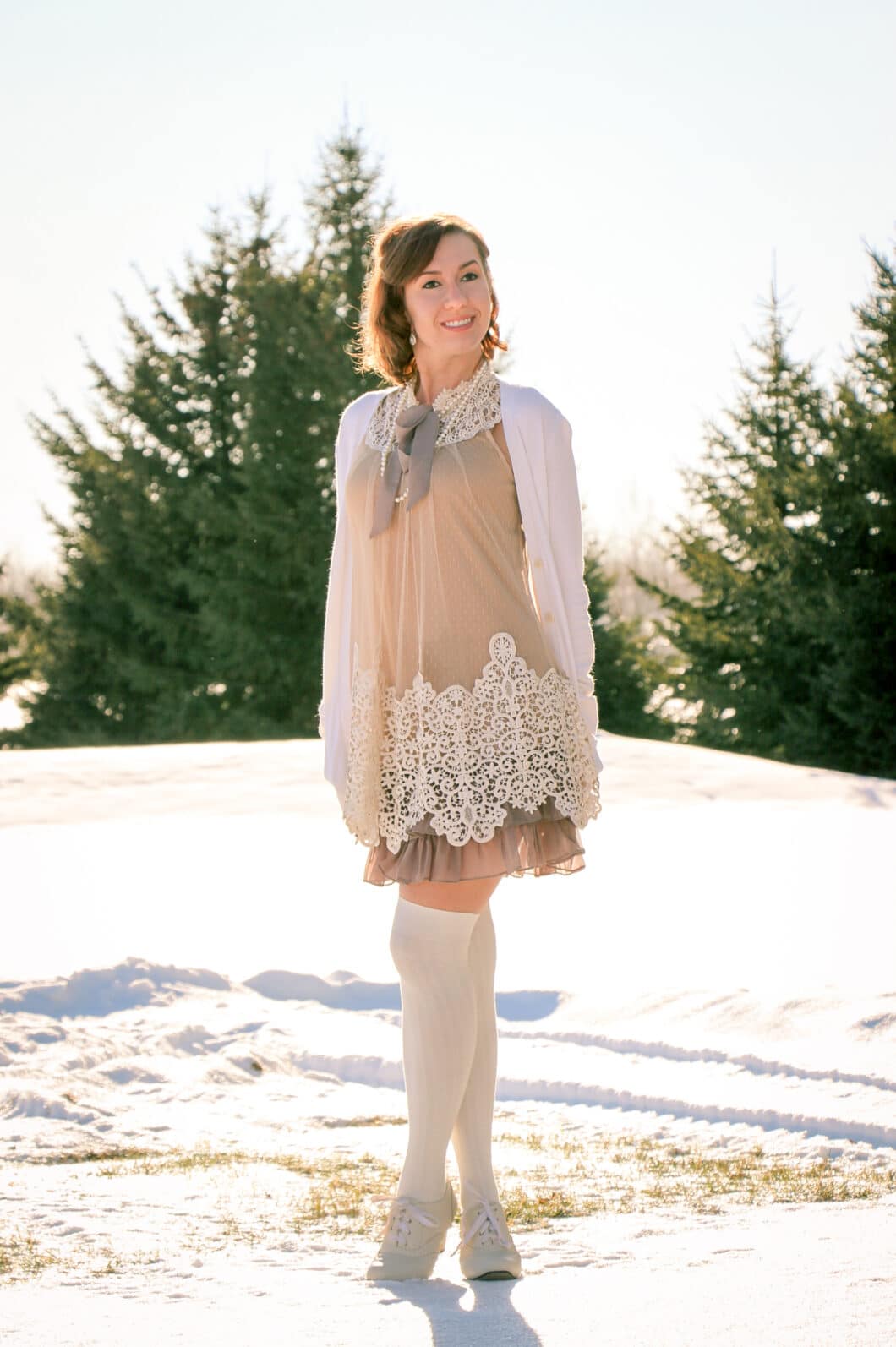 A Frilly Dress & a Feature