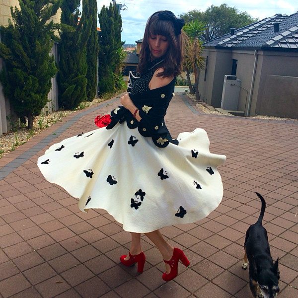 A Frilly Dress & a Feature