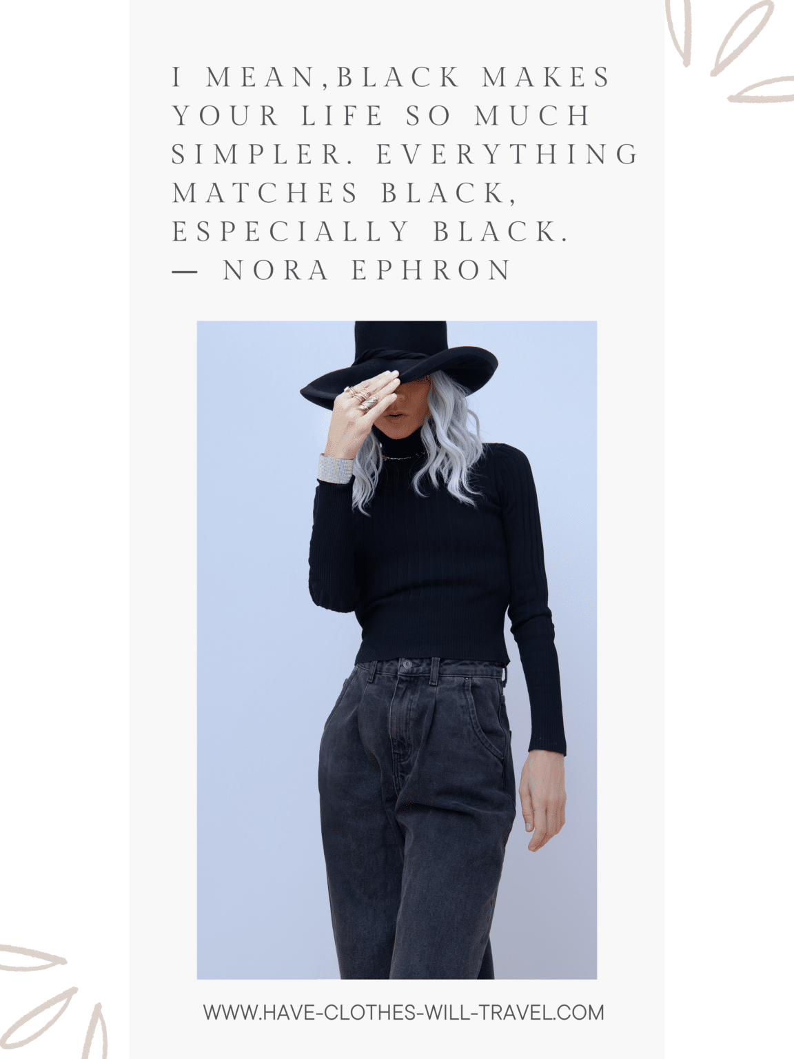 45+ Black Outfit Quotes For The Perfect Instagram Caption