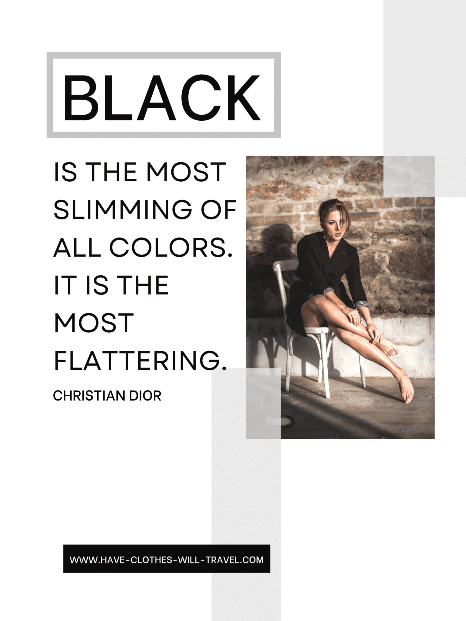 45+ Black Outfit Quotes For The Perfect Instagram Caption