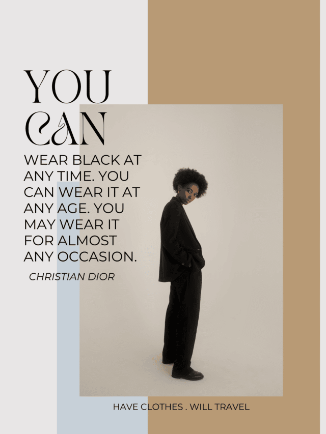 45+ Black Outfit Quotes For The Perfect Instagram Caption