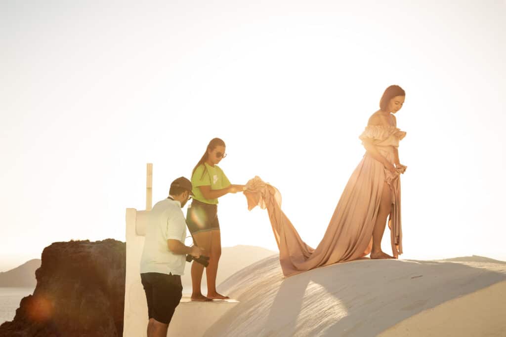 Behind the Scenes of a Flying Dress Photoshoot: My Honest Experience ...